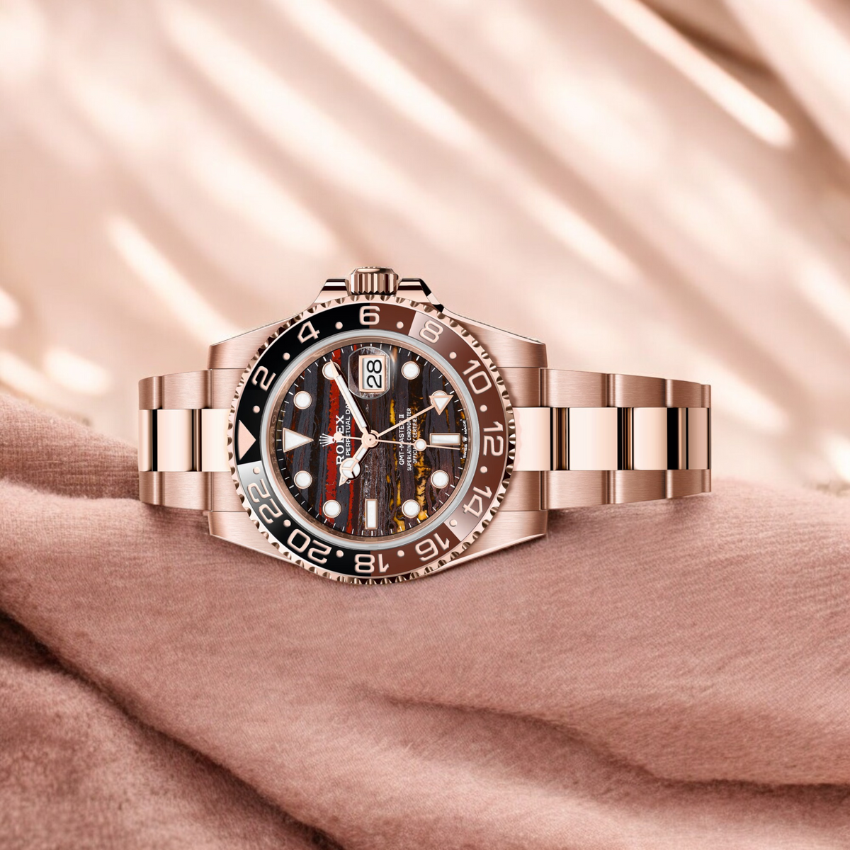 Rolex - GMT-Master II - Tiger Iron Dial - 126715CHNR - 2025