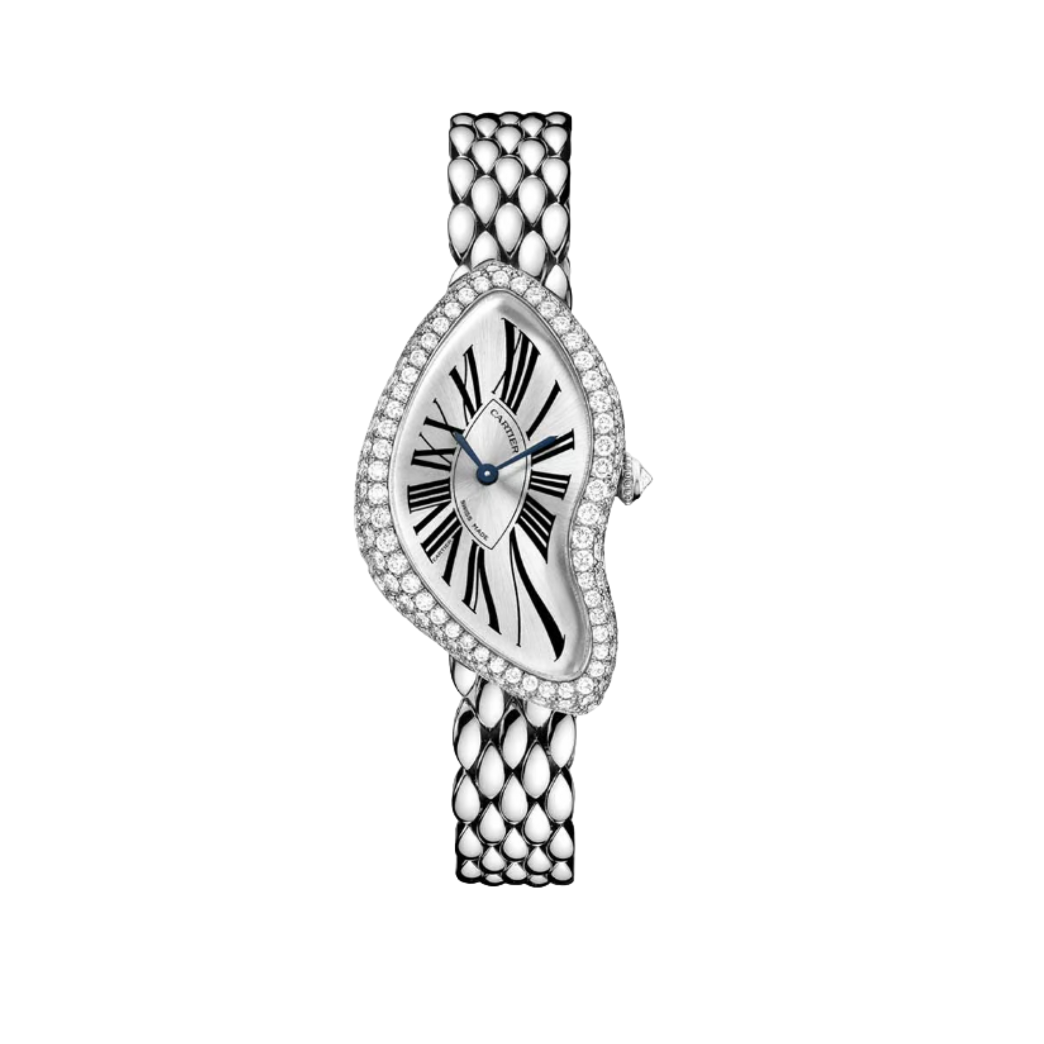 Cartier Crash diamond set white gold